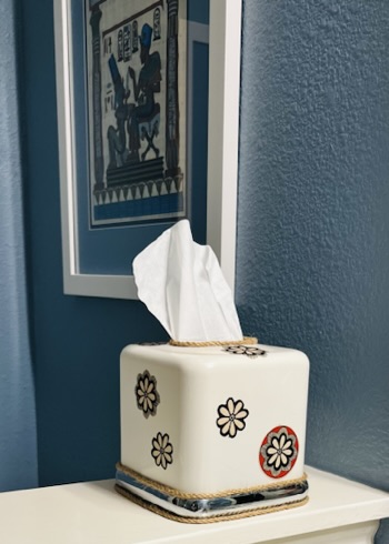 How to Upcycle old Ceramic Bathroom Containers – Seaside Resurrections