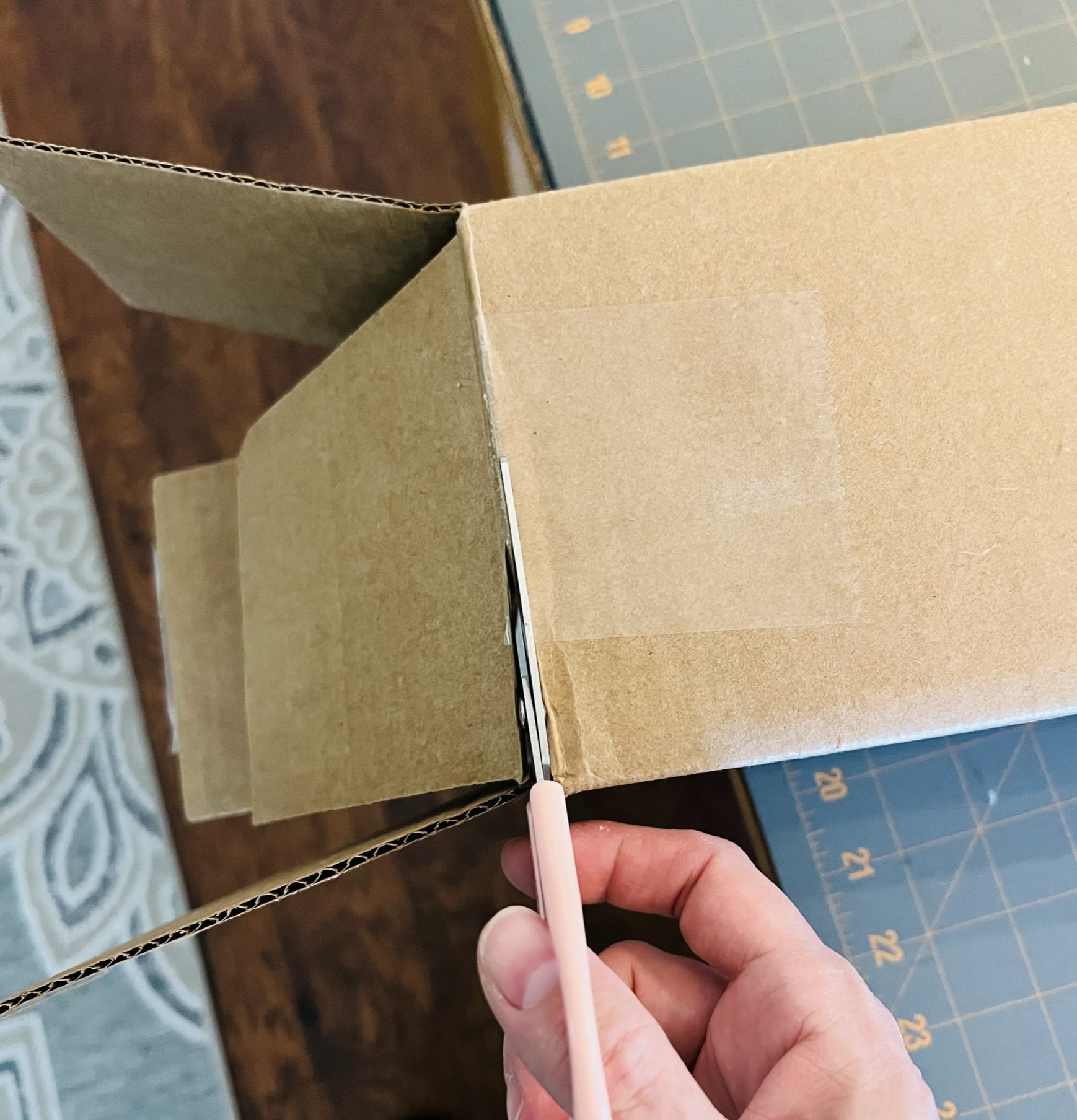 Turn a Tall Skinny Box into a Vase – Seaside Resurrections