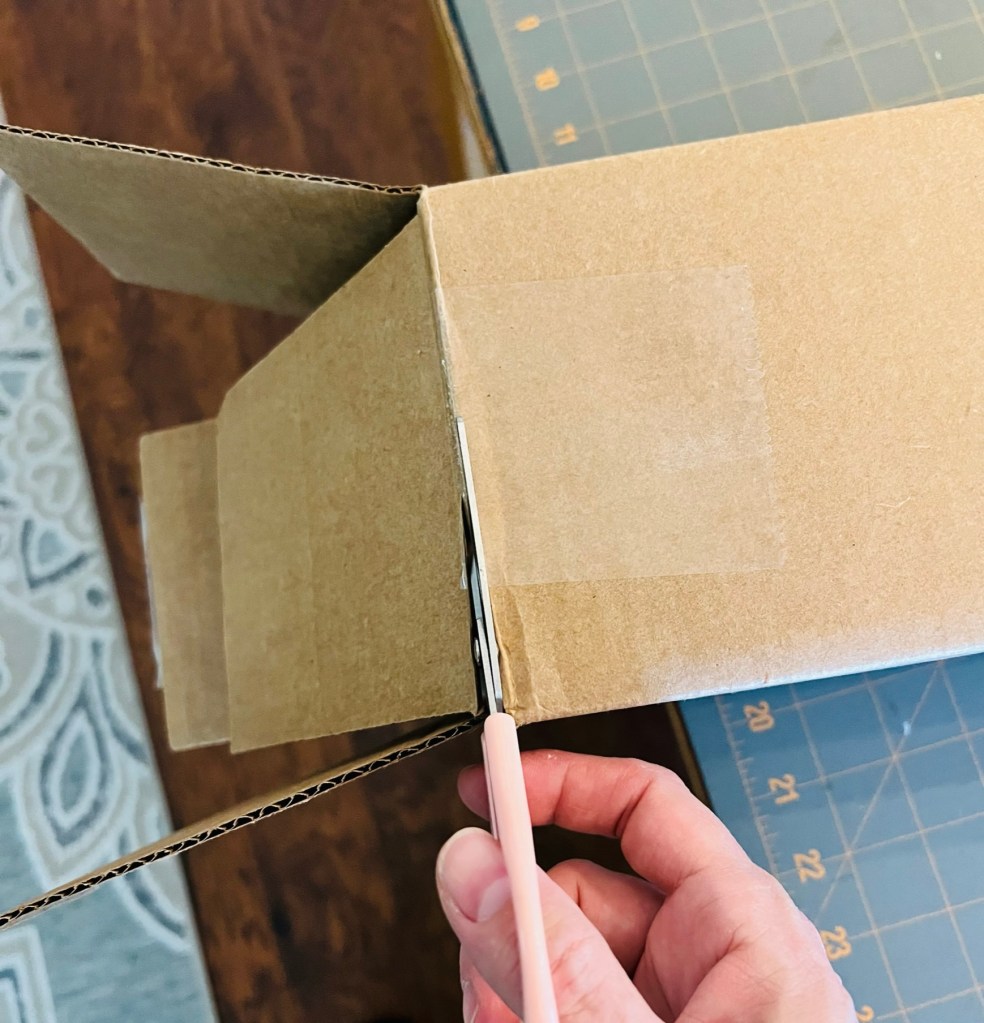 Turn a Tall Skinny Box into a Vase – Seaside Resurrections